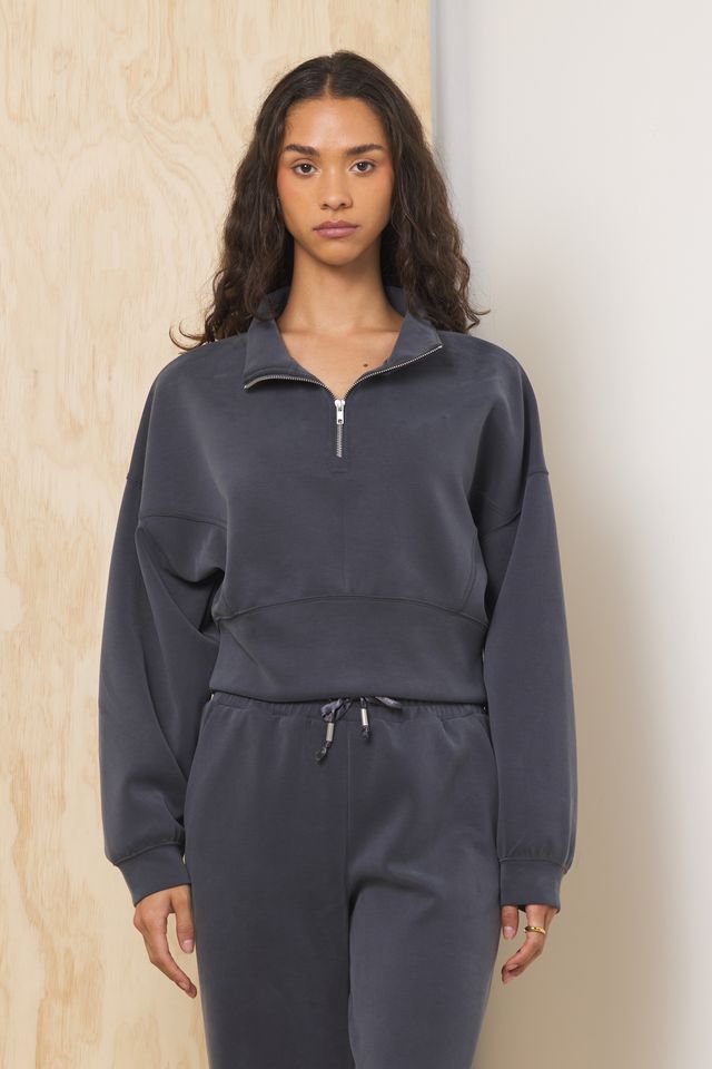 Luxe Cloud Quarter Zip
